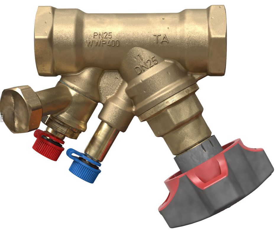 IMI TA STAD vyvažovací ventil 3/8" DN10 PN25 s vypouštěním G3/4" (52851610)